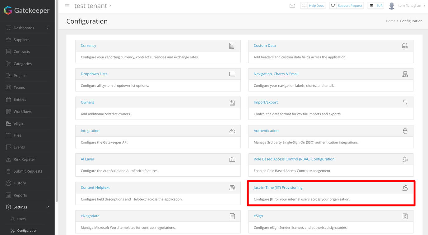 Just-in-Time (JIT) Provisioning